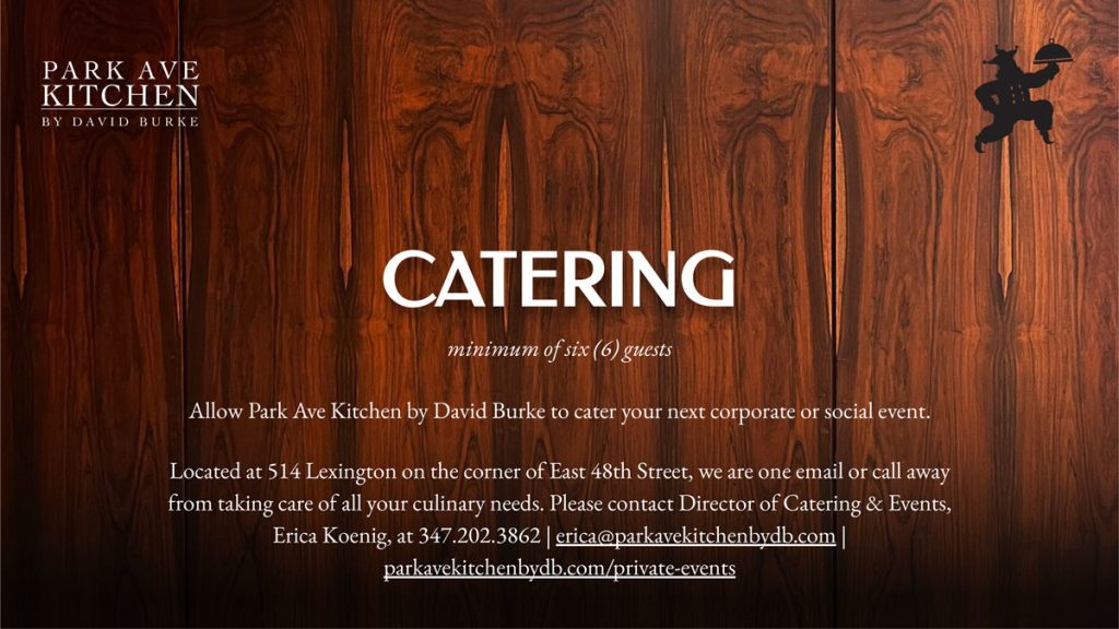 Catering - Park Ave Kitchen by David Burke