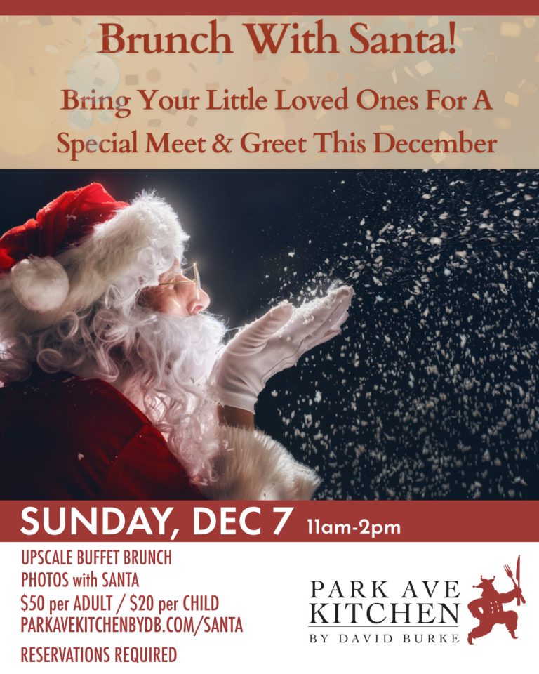 12/7 SANTA BRUNCH at Park Ave Kitchen by David Burke - Park Ave Kitchen ...